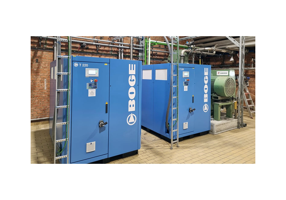 BOGE présente son nouveau compresseur Turbo T 220 - Silencieux et très ...